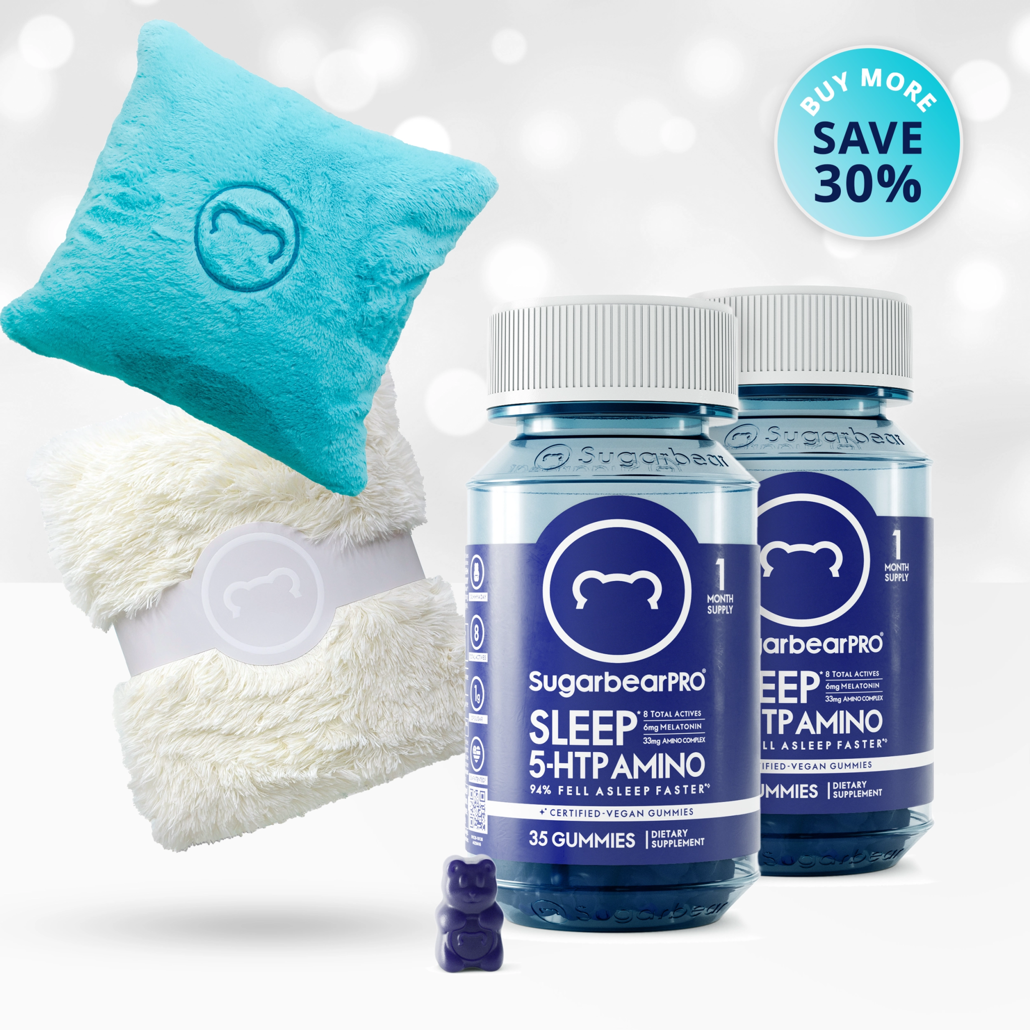 Sleep Wellness Gift Set: Sugarbear Snuggle Bundle - SugarbearPRO®